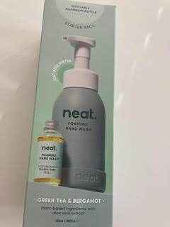 Neat Foaming Hand Wash Starter Pack - Green Tea & Bergamot | Green ...